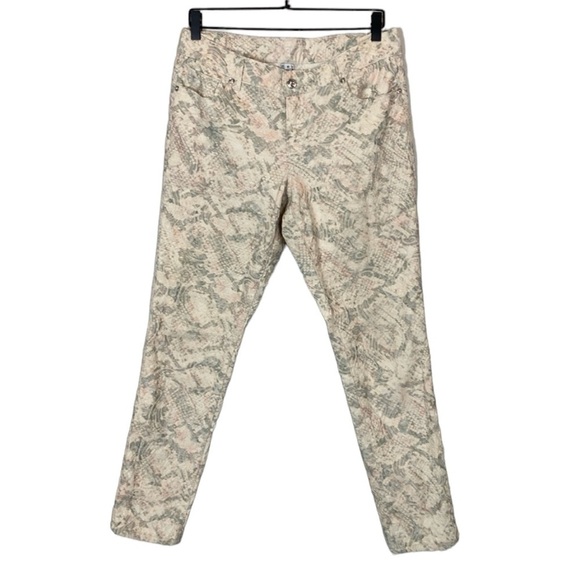Cache | Pants & Jumpsuits | Vintage Printed Cache Textured Pants | Poshmark